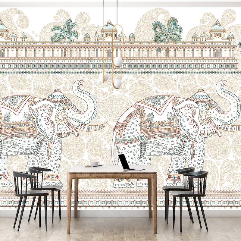 India Wallpaper - Etsy