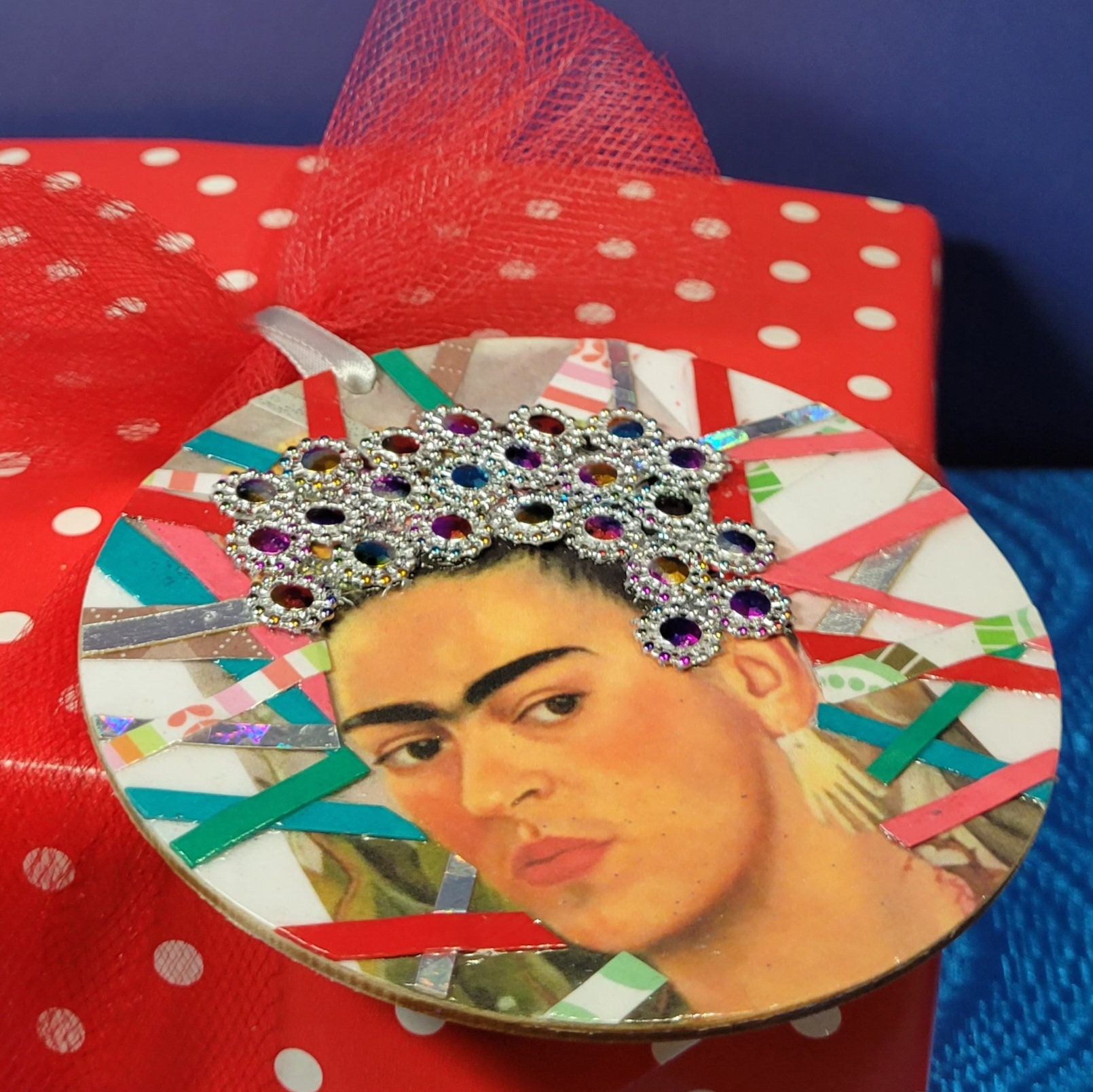Frida Kahlo Card Keepsake Decoration, Frida Power, Frida Gift Tag or ...