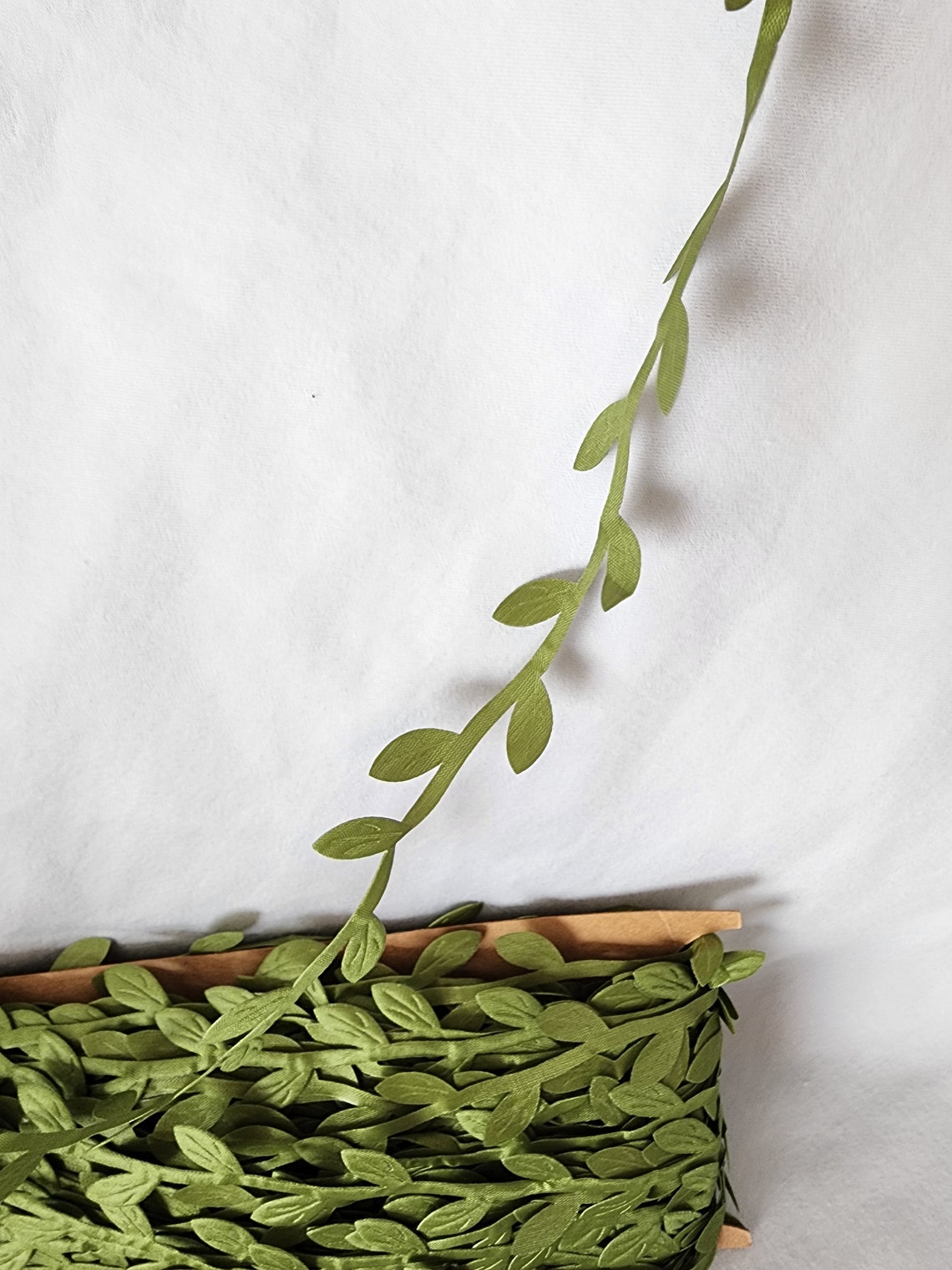 Green Leaf Trim Ribbon - Etsy