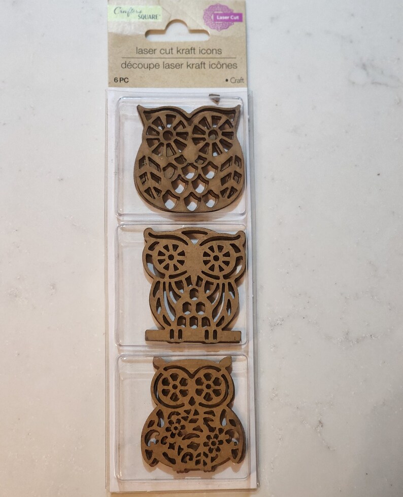 Laser Cut Wood Owl Cutouts - Etsy