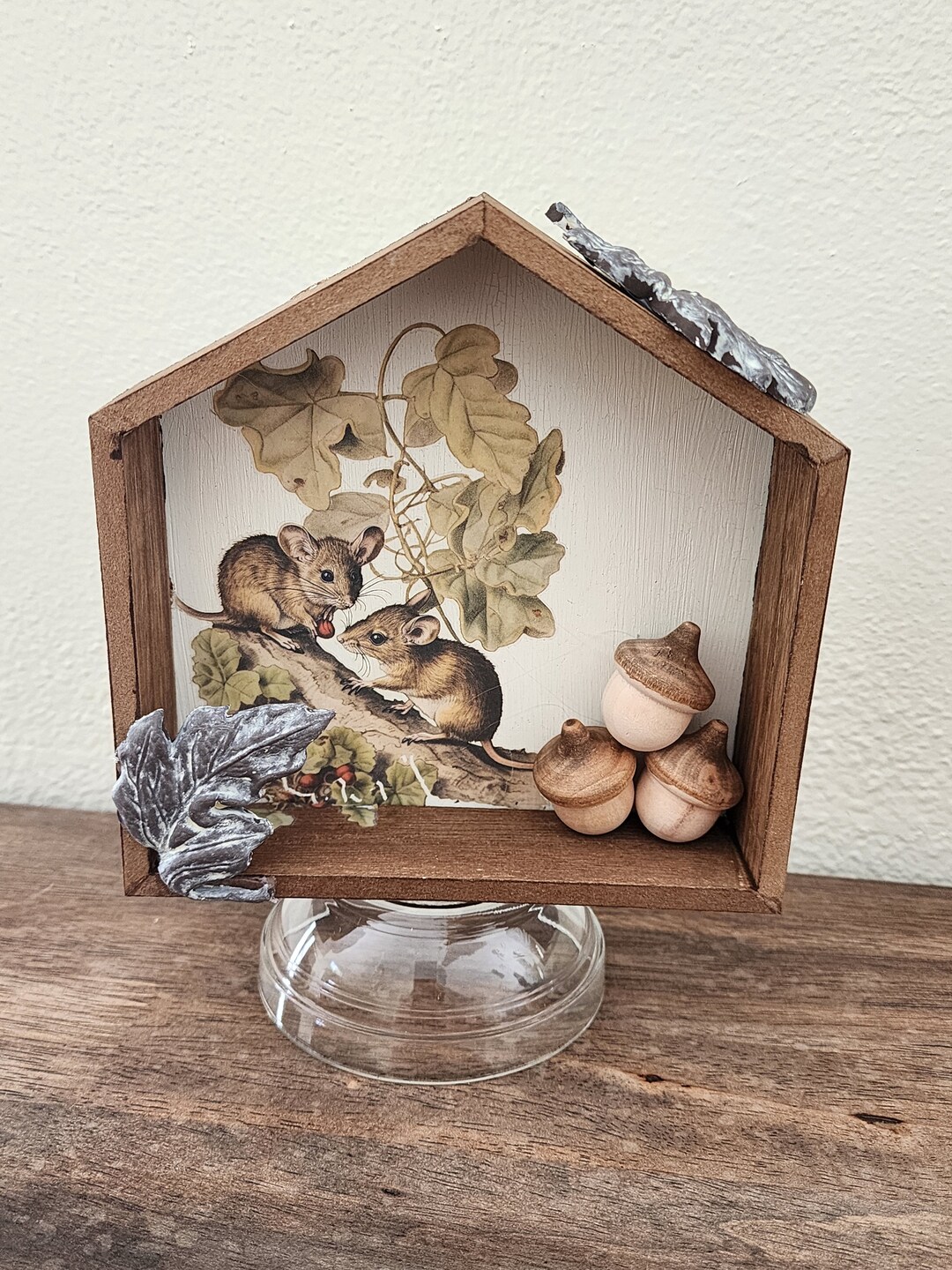 Mouse in a House Shelf Sitter - Etsy