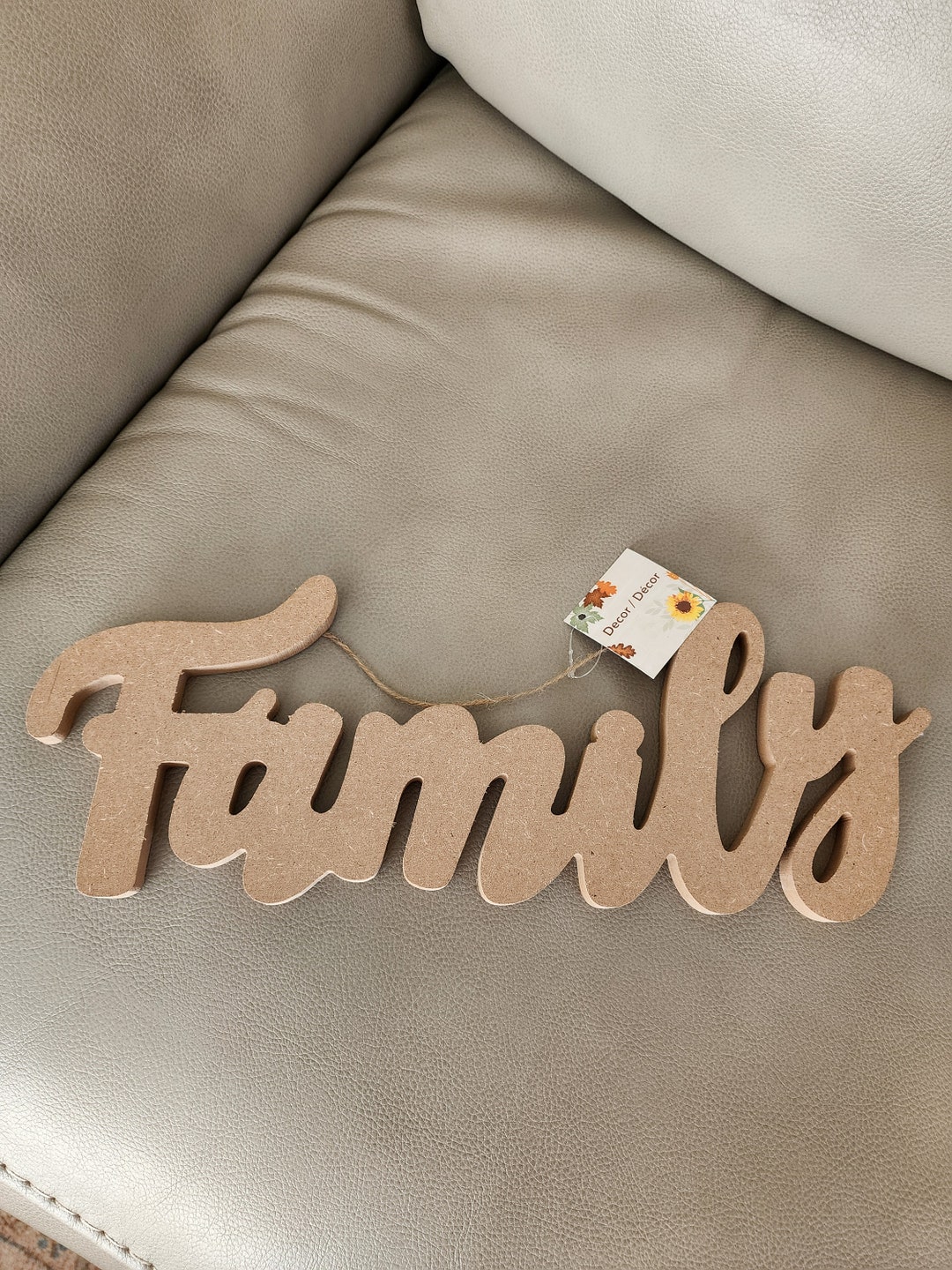 Family Sign W/hanger 15 1/4" X 5 1/2" - Etsy
