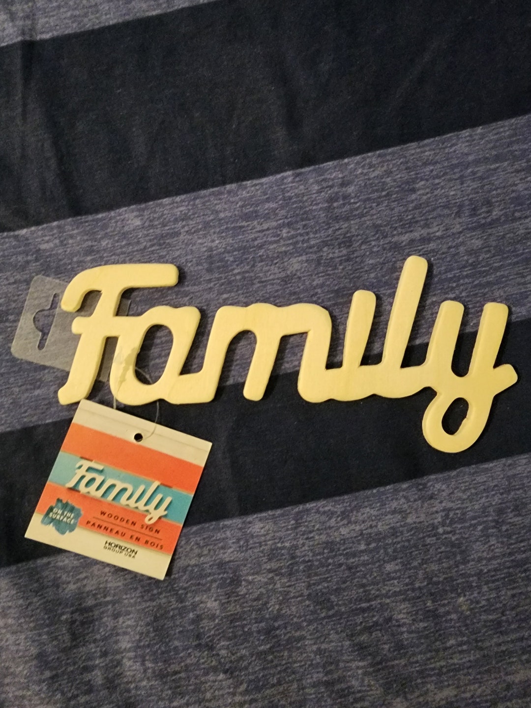7x3 in Wood Family Sign - Etsy
