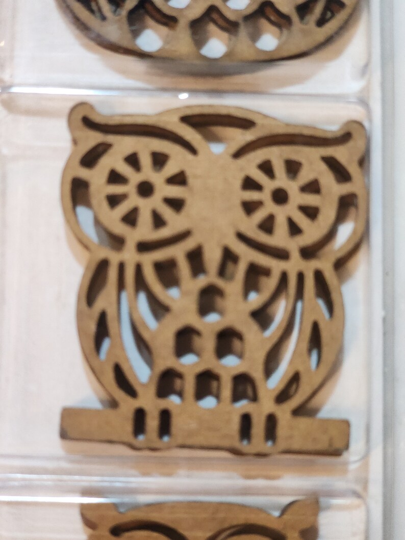 Laser Cut Wood Owl Cutouts - Etsy