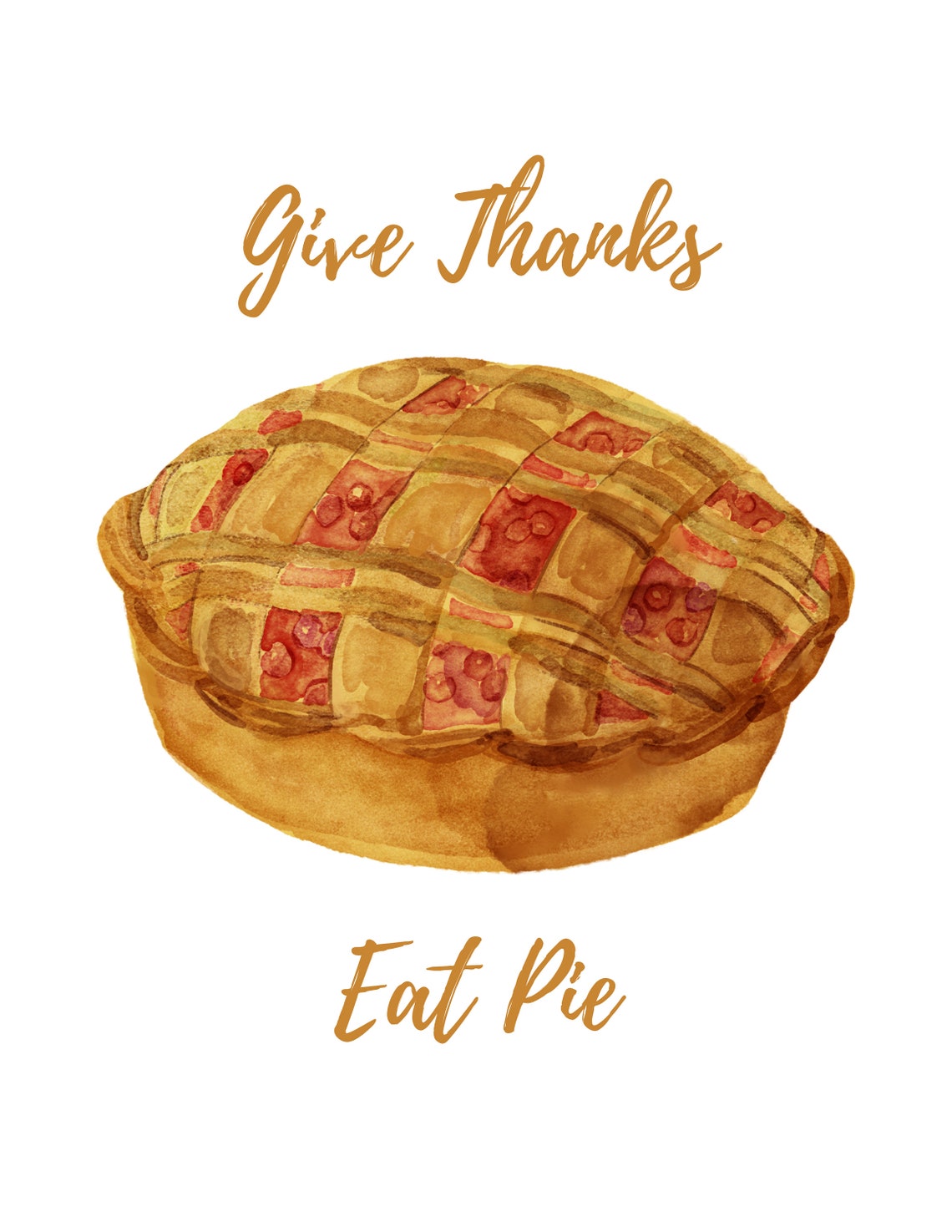 Thanksgiving Decor Print Set of 3, Thanksgiving Printable Wall Art ...