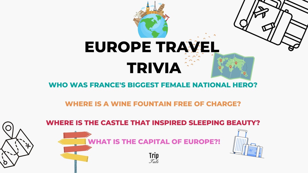 Europe Travel Trivia | Virtual Travel Quiz | PC and MAC | Zoom Game ...