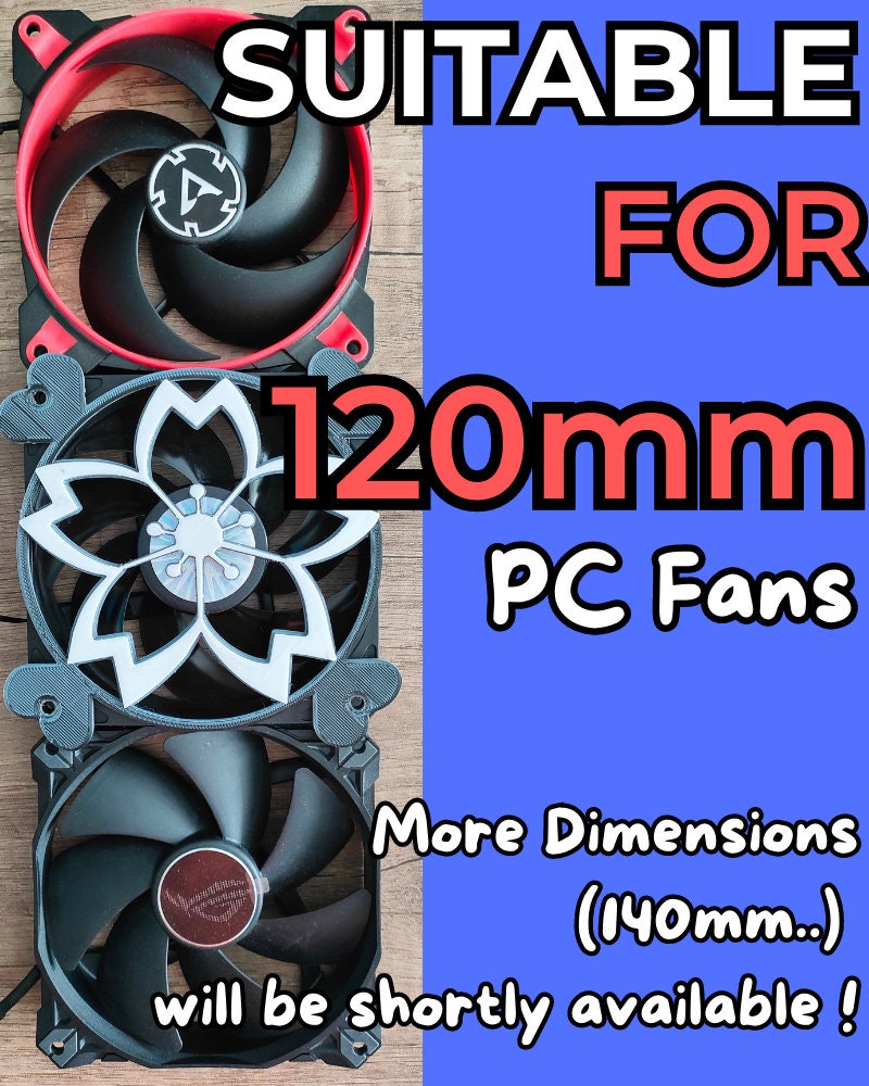 Asus ROG Strix Logo 120mm 140mm Fan Shroud / Cover Custom - Etsy