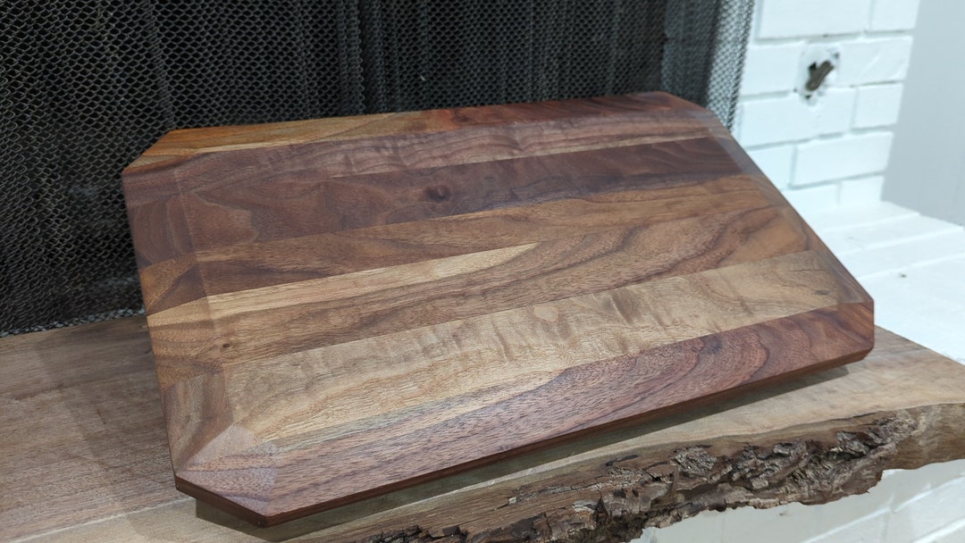 Extra Large Walnut Cheese / Bread Board Highly Figured - Etsy
