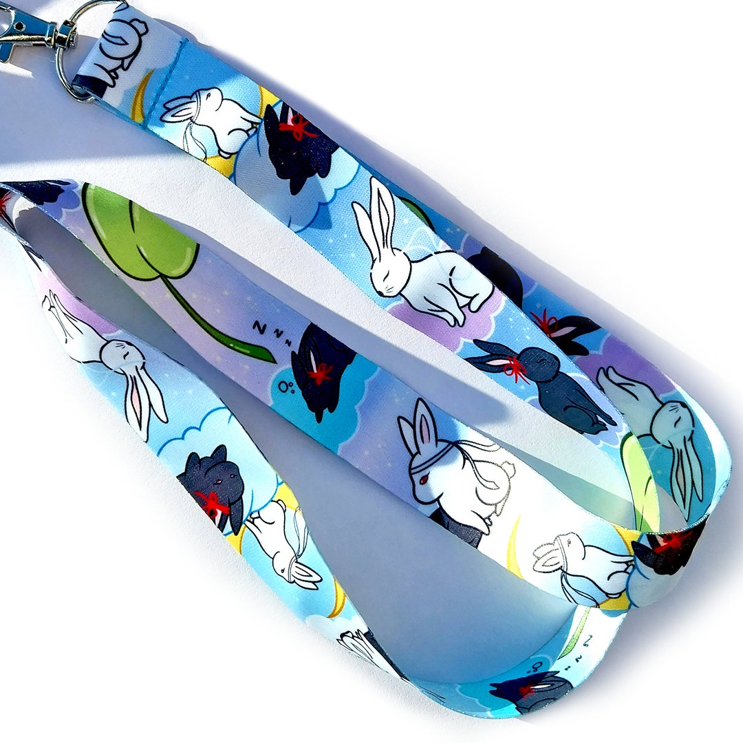 Wangxian Mo Dao Zu Shi MDSZ Inspired Moon Rabbit Lanyard Bunnies Lan ...