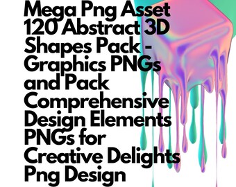 Mega Png Asset 50 Asset Pack Graphics Pngs and Pack Futuristic 3D ...