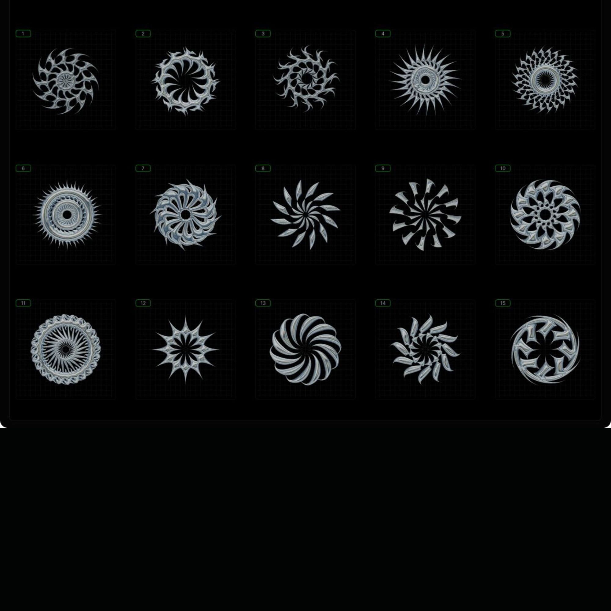 Bold Chrome Assets PNG Pack 77 Files Letters, Numbers, Symbols, Icons ...