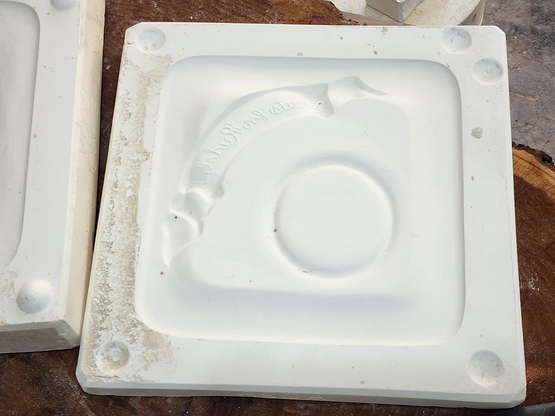 Vintage Slip Cast Mold- Ceramic- Rudolph Treat Tray- Boothe - Etsy