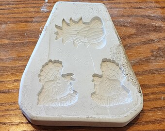 Vintage Slip Cast Mold- Ceramic- Tile- Holland - Etsy