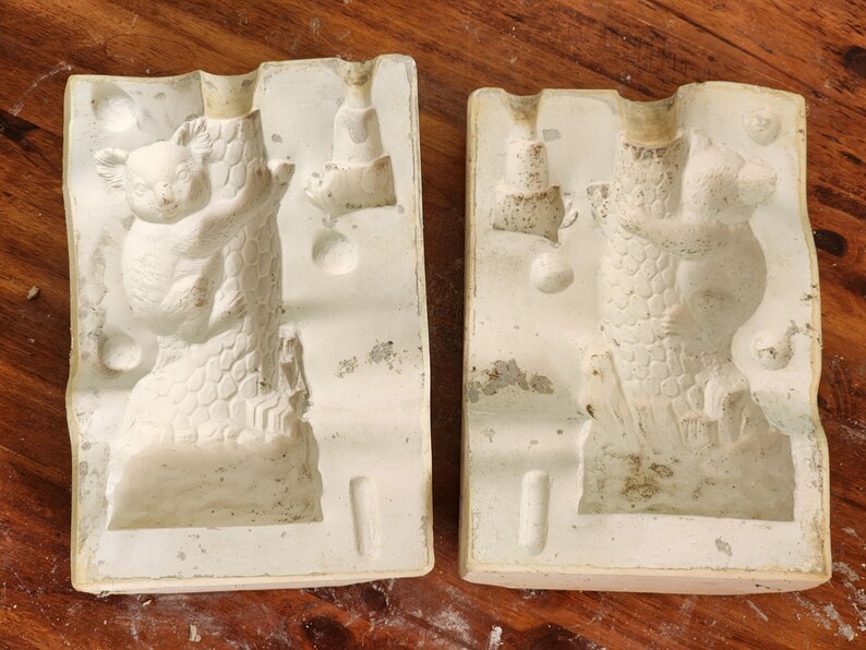 Vintage Slip Cast Mold- Ceramic- Koala- Longview - Etsy