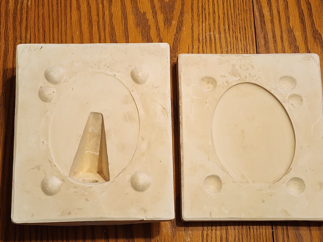 Vintage Slip Cast Mold- Ceramic- Small Plain Picture Frame - Etsy