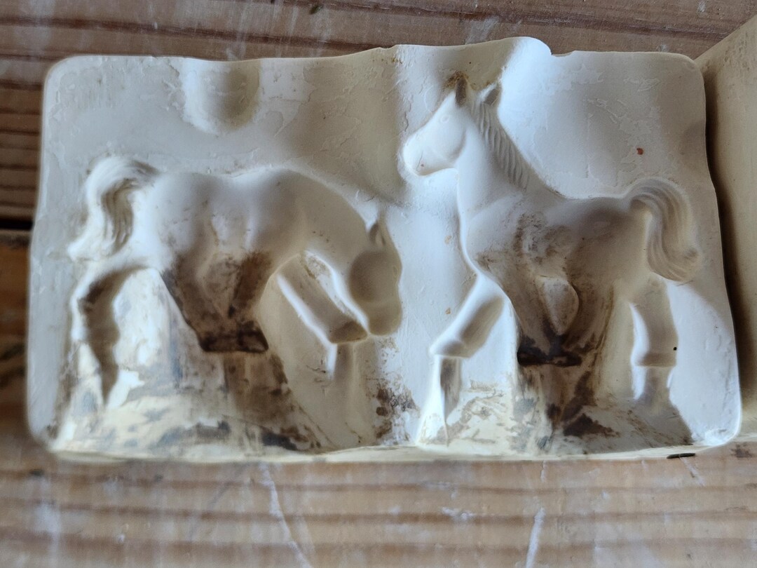 Vintage Slip Cast Mold- Ceramic- Mini Colts- Air Capital Molds - Etsy