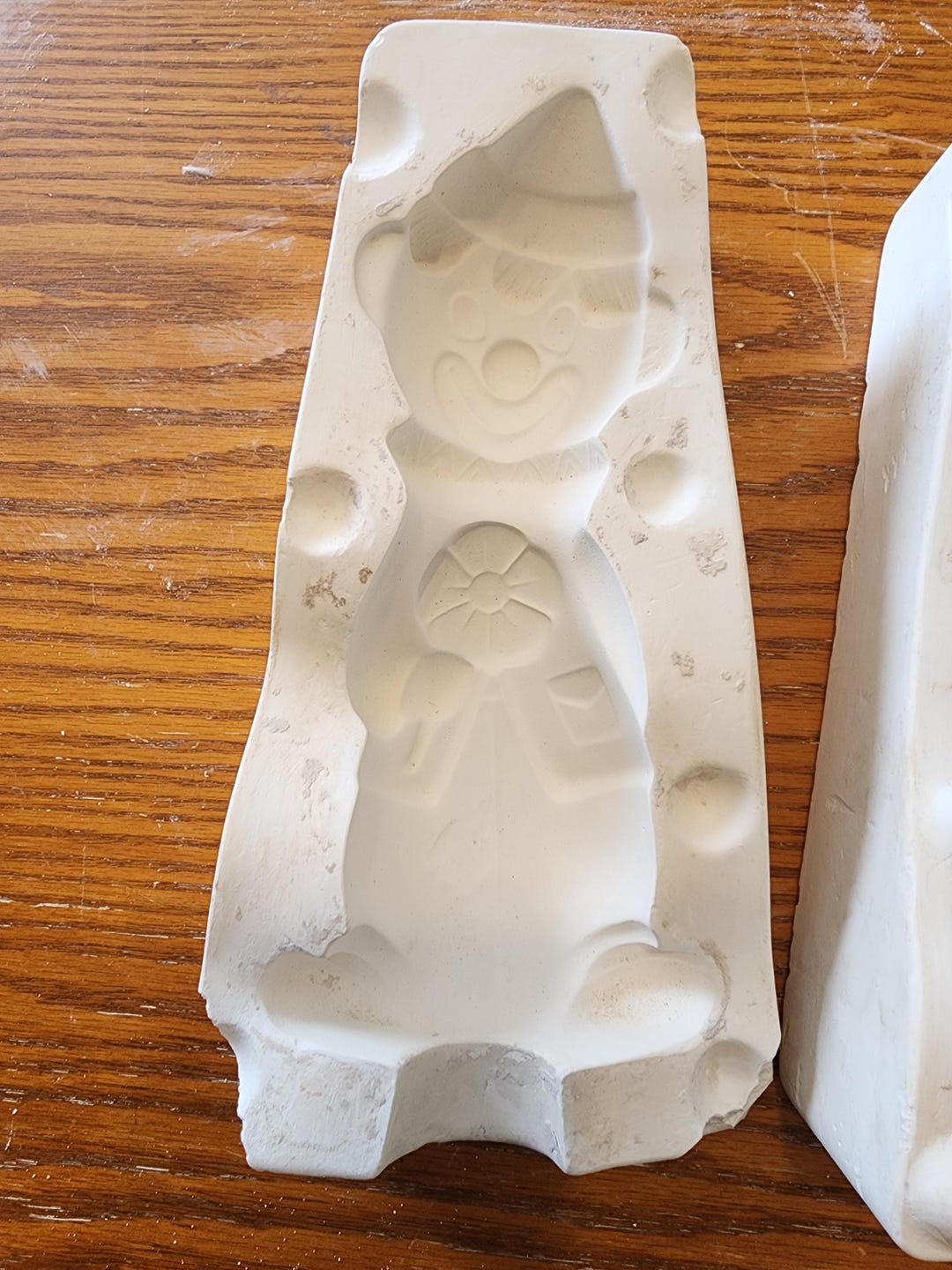 Vintage Slip Cast Mold- Ceramic- Clown- Macky Hobby Molds - Etsy
