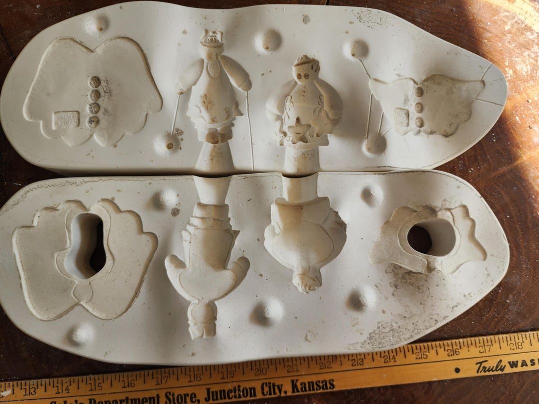 Vintage Slip Cast Mold- Ceramic- BB Angels- Ceramichrome - Etsy