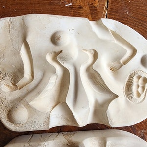 Vintage Slip Cast Mold- Ceramic- Ducks and Small Arms- Bell Mold - Etsy