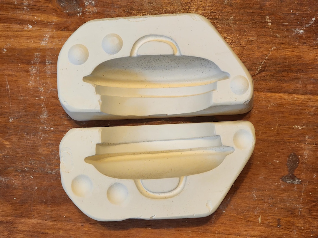 Vintage Slip Cast Mold- Ceramic- Lid 7- Lone Star - Etsy