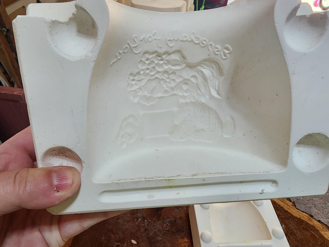 Vintage Slip Cast Mold- Ceramic- Dog Treat Jar- Boothe - Etsy