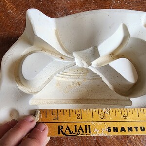 Vintage Slip Cast Mold Ceramic Bow Lid for Jar - Etsy