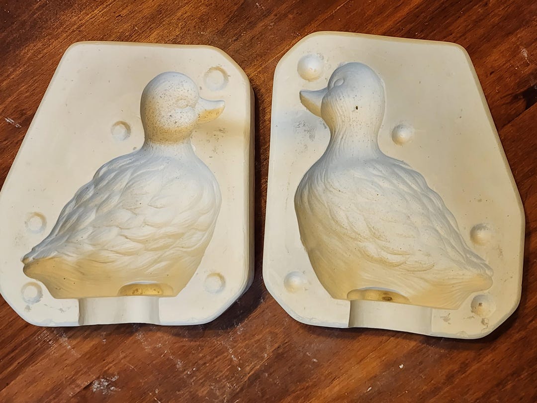 Vintage Slip Cast Mold Ceramic Sitting Duck Donas - Etsy
