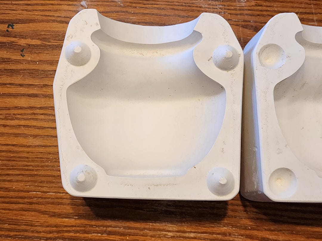 Vintage Slip Cast Mold Ceramic Classic Flower Vase Jones - Etsy