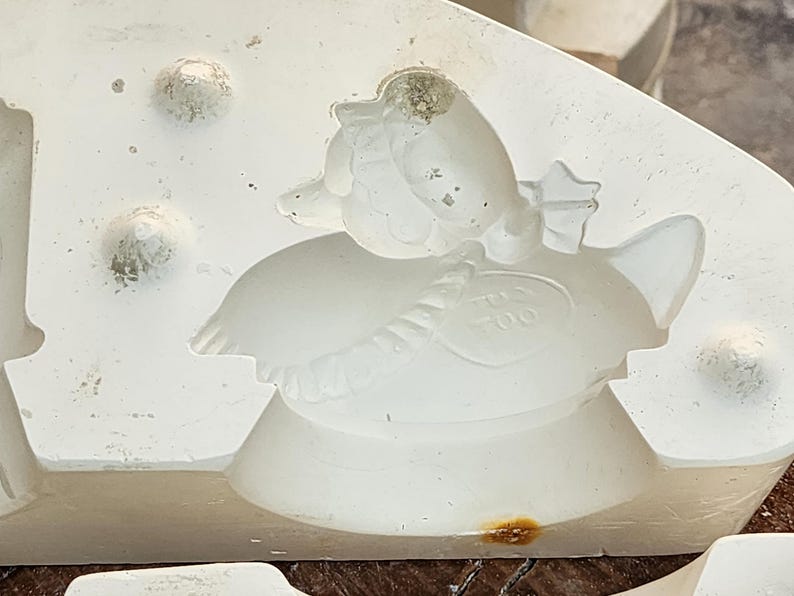 Vintage Slip Cast Mold- Ceramic- Duck Jar and Basket- Ceramichrome - Etsy