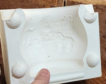 Vintage Slip Cast Mold- Ceramic- Snowflake - Etsy