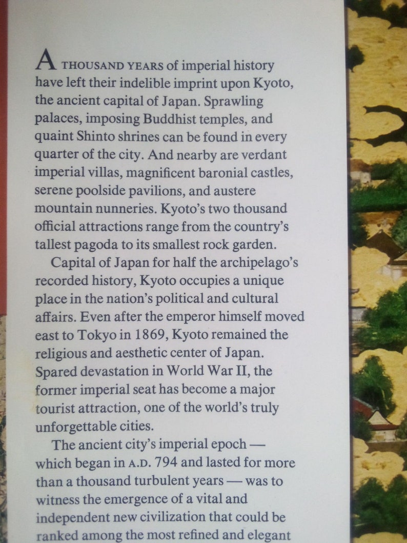 1974 Kyoto Wonders of Man by Edwin Bayrd Hardcover With Dust - Etsy