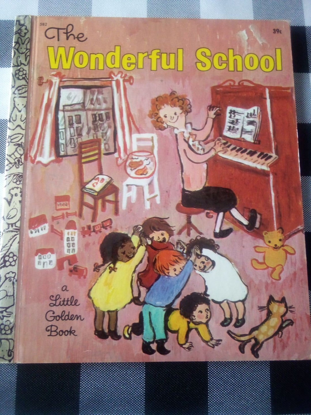 1960 the Wonderful School Little Golden Book, Vintage Little Golden ...