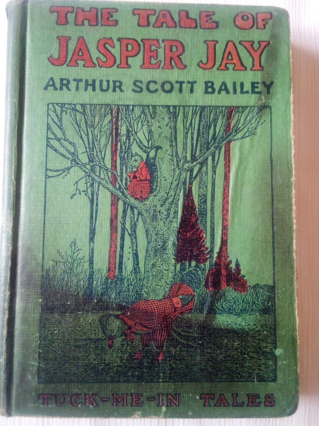 1917 the Tale of Jasper Jay by Arthur Scott Bailey, Vintage Children's Book, Antique Children's ...