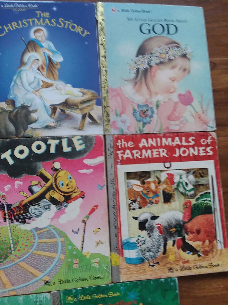 Little Golden Books, Children's Books, Choose One, Free Shipping ...