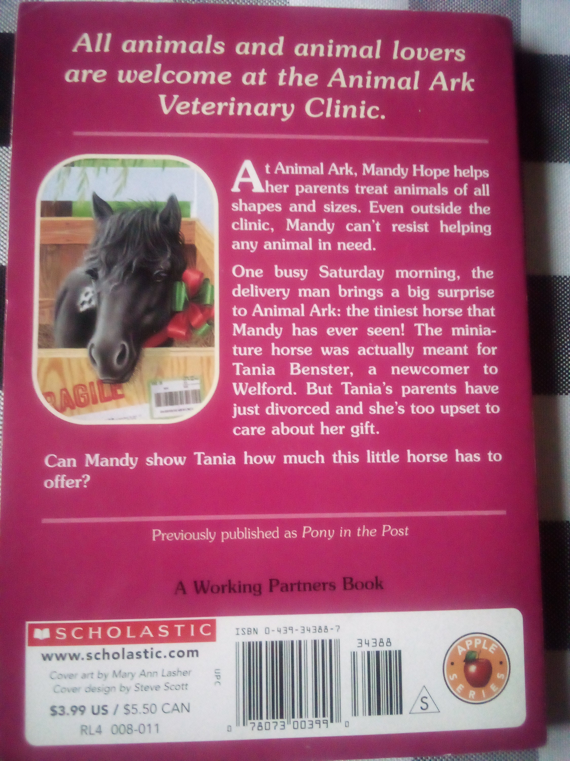 Animal Ark Horse in the House, Colt in the Cave, and Pony in a Package ...