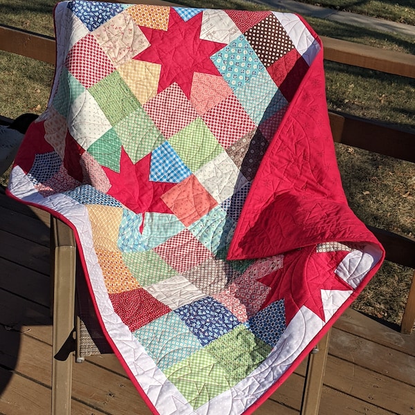 Oh My Stars Quilt Pattern - Etsy