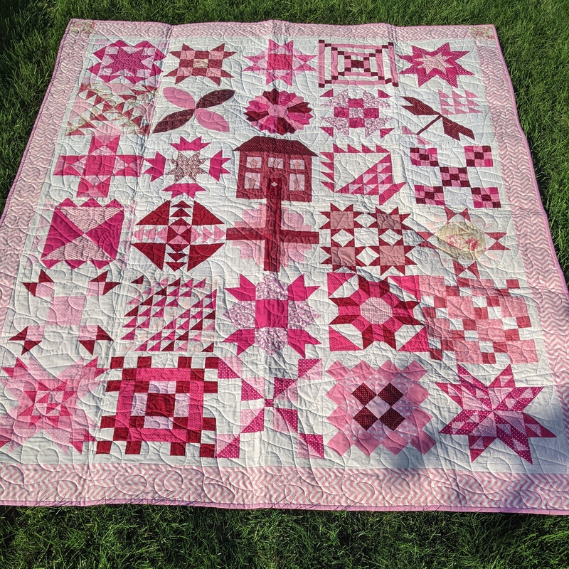 Breast Cancer Quilt - Etsy