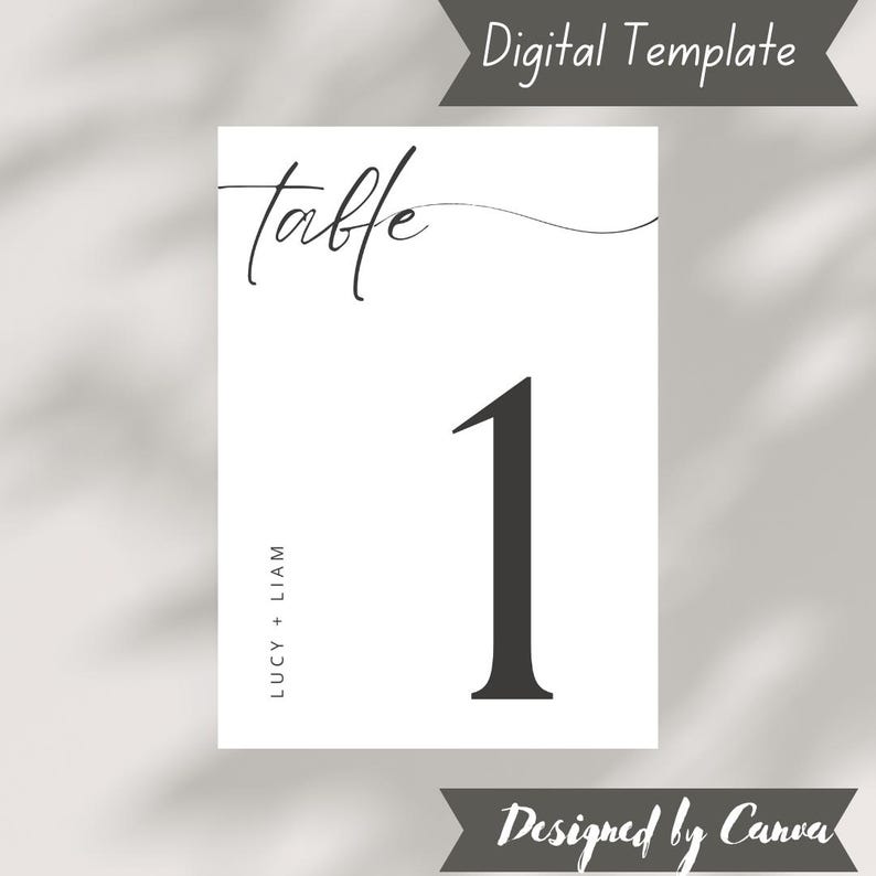 Wedding Table Numbers Cards Wedding Table Decor Wedding Reception Table ...