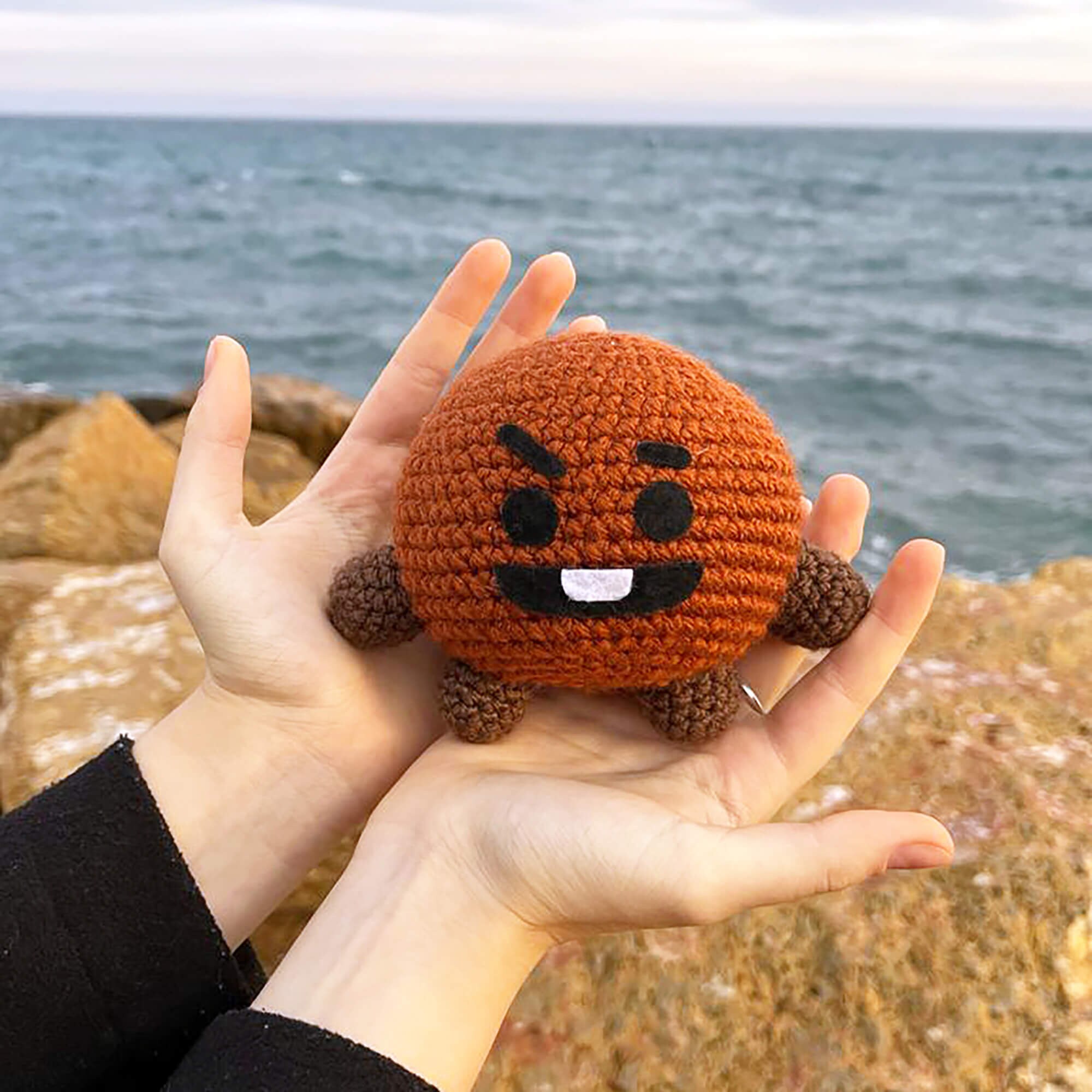 Dreamy BT21 Amigurumi Plush Toy - Handcrafted Collectible for BTS Fans ...