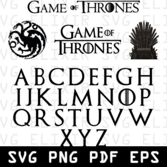 Game Of Thrones Font Winter Is Coming