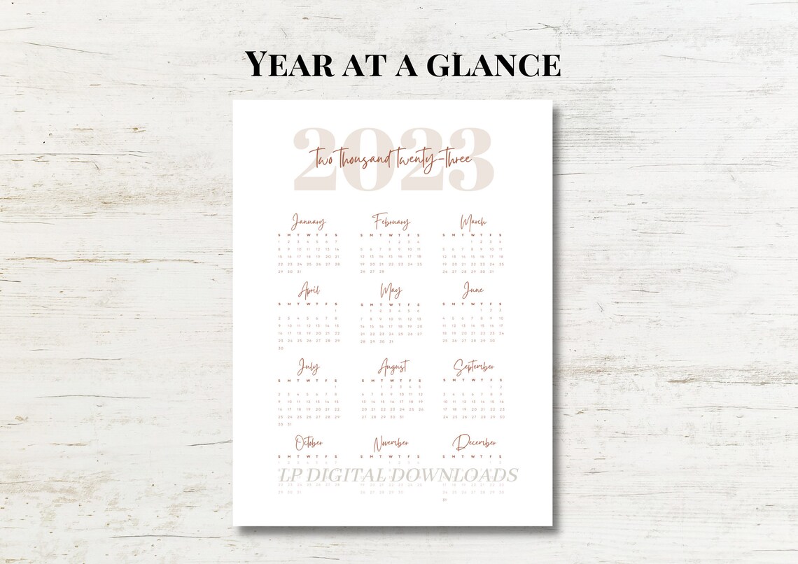 2023 Monthly Calendar Portrait Printable Calendar Calendar Template ...