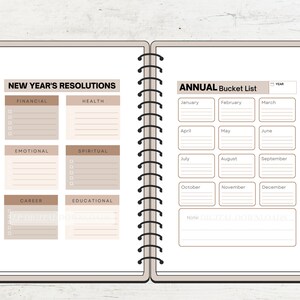 2023 Printable Bucket List Bundle | Buck Checklist | 2023 Goals | New ...