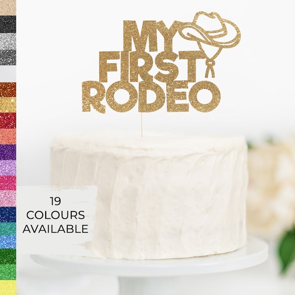 Rodeo First Birthday Centerpieces - Etsy