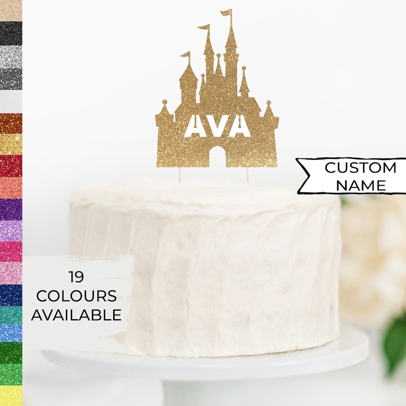 Princess Cake Topper - Etsy