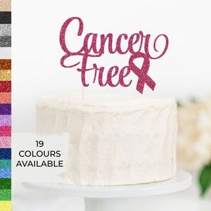 Cancer Free Cake Topper, Cancer Survivor Cancer Free Party,bye Chemo,f ...