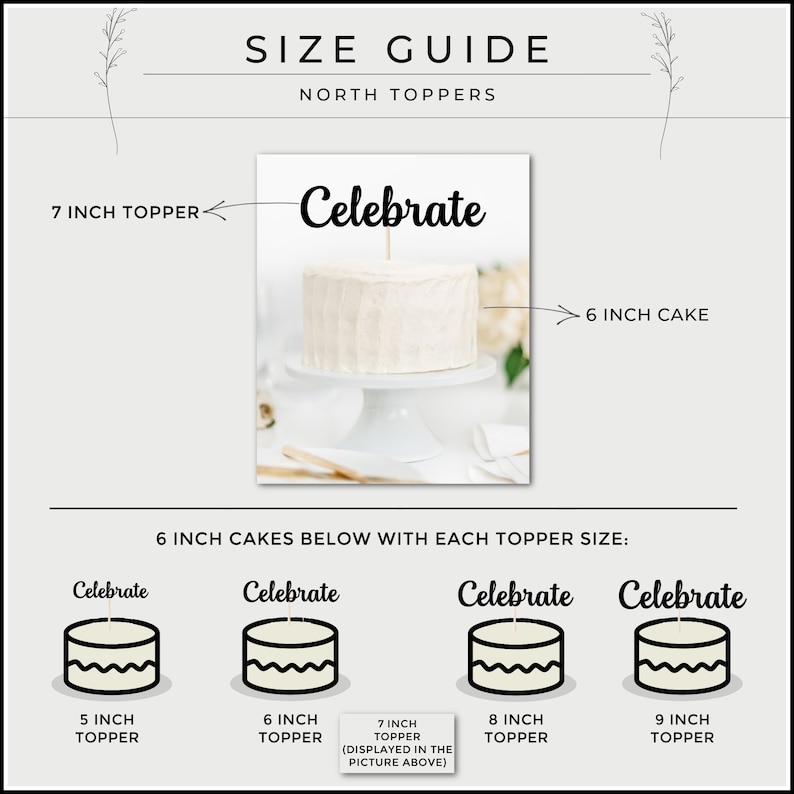 Custom Cake Topper, Custom Happy Birthday Cake Topper, Cardstock Cake ...