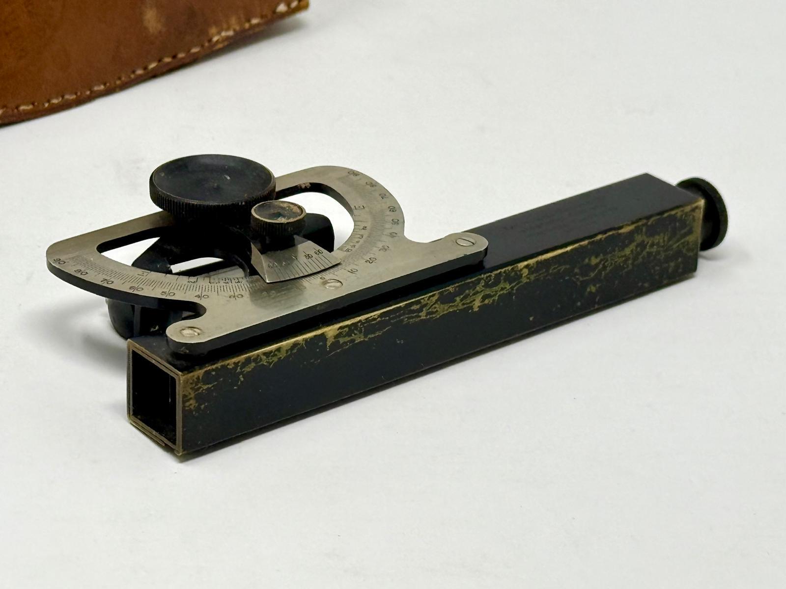 Antique Brass Abney Level, Clinometer Surveyor's Tool, Tycos, London ...
