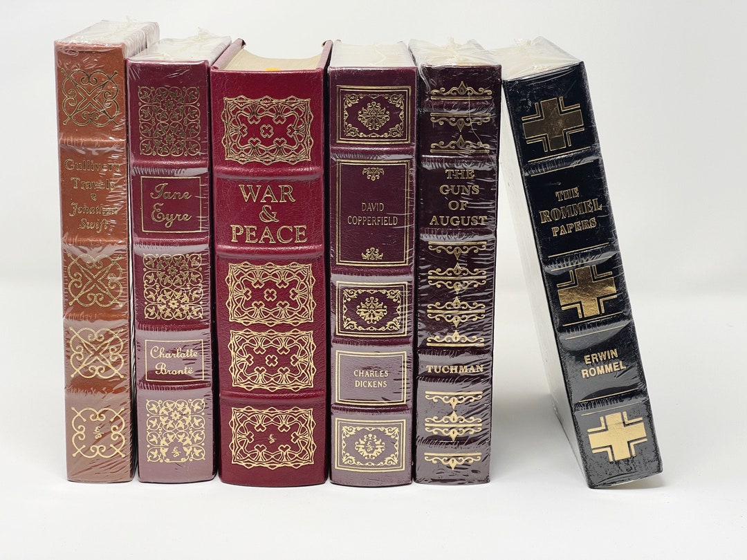 Easton Press Gilded Leather-bound Books, Vintage Collector's Editions ...