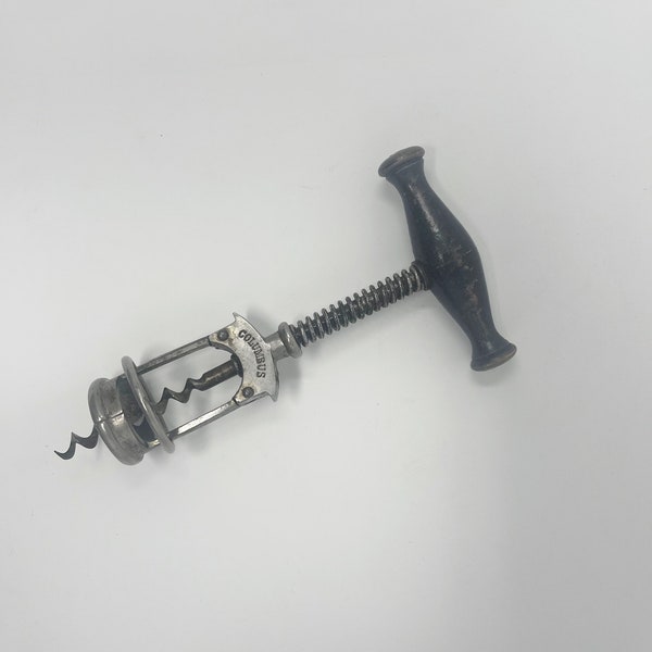 Wooden Corkscrew - Etsy