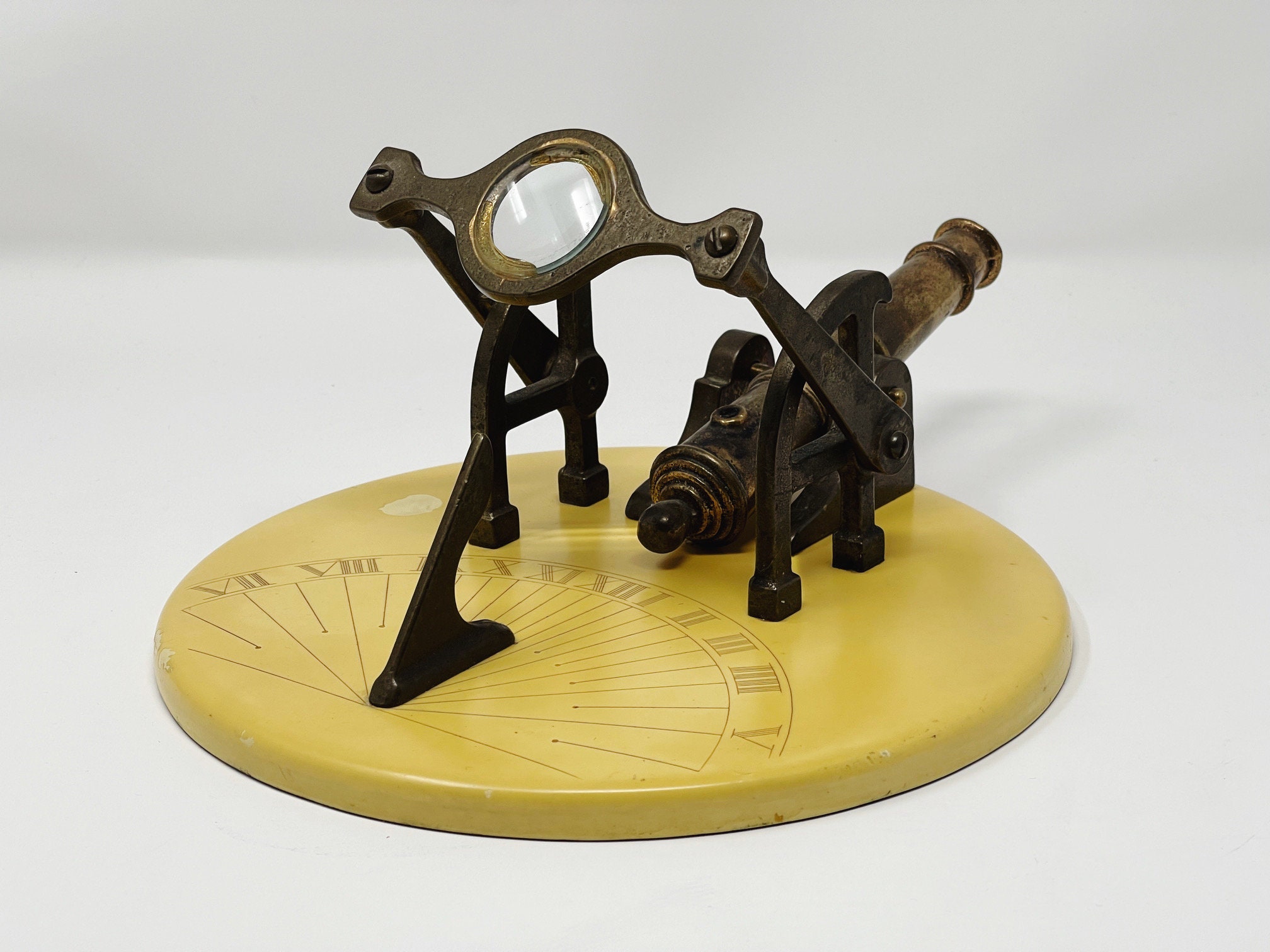 Rare Vintage Sundial Cannon Noon Cannon - Etsy